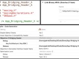 Ios Adding An Objective C Framework To A Swift Xcode Project Stack