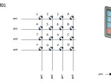 Arduino 4x4 Keypad To Microcontroller Electrical Engineering Stack