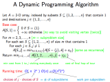 Python Suggestions For Speeding Up A Dynamic Programming Solution To