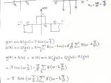 Fourier Transform Of Alternating Periodic Rectangular Pulse Signal