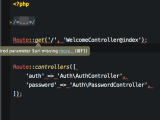 Laravel How To Fix Require Missing Parameter Error In Phpstorm