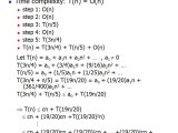 Algorithm Time Complexity Of Prune And Search Stack Overflow