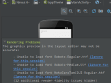 Android Studio Render Error Stack Overflow