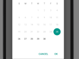 Android Datepickerdialog Api 23 Android 6 Stack Overflow