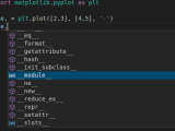 Matplotlib Vscode Autocomplete Weird Behaviour Python Stack Overflow