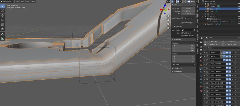 Modifiers Bool Tool Difference Merging Objects Blender Stack Exchange - Premium Sunset Wallpaper Gallery - Desktop
