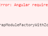 Typescript Angular2 Final Release Error Angular Requires Zone Js