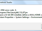 Android Studio Failed To Create Jvm Error Code 4 Stack Overflow