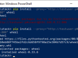 Python Using Pip Install At Work Behind Proxy Environmenterror