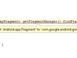 Android Studio Google Map Incompatible Types Error Stack Overflow