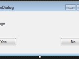 Winforms Custom Confirmation Dialog In C Stack Overflow