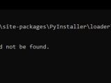 Python Pyinstaller Failed To Execute Script Cyto Stack Overflow