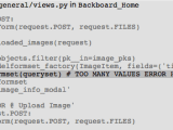 Python Django Valueerror Too Many Values To Unpack Stack Overflow