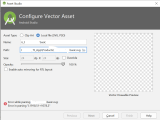 Svg Importing Vector Asset Into Android Studio Stack Overflow