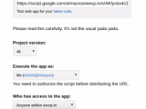 Customized Permission To View Google Script Application Stack Overflow