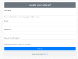 Css How To Put Two Password Fields In A Row At Usercreationform Of