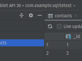 Android Studio Database Inspector Always Showing Database As Closed
