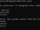 Java Command Works Through Command Line But Not When Using