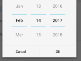 Datepicker Android Date Picker Material Style Stack Overflow