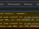 How To Suppress Chrome Devtools Warning Devtools Failed To Load