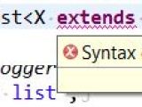 Java Generics Syntax Error On Token Extends Expected Stack