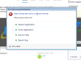 Windows Input String Was Not In A Correct Format Droidexplorer