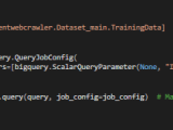 Sql Bigquery Parameterized Query Job Using The Python Client