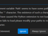 Python Conda Env List Crashes Due To Typo In Path Environment