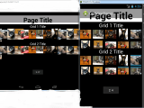 Responsive Design Android Gridlayout Implementation Stack Overflow