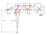Civil Engineering Loaded Truss Problem Engineering Stack Exchange