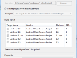 Eclipse Android Application Version Min Sdk Version Stack Overflow