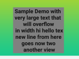 Java Full Width Android Textview Stack Overflow