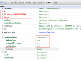 Why Firebug Shows Some Javascript Objects In Red Color Stack Overflow
