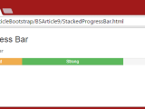 Javascript Stacked Progress Bars Stack Overflow