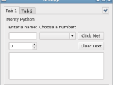Python Button For Duplicating Tabs In A Qtabwidget Stack Overflow