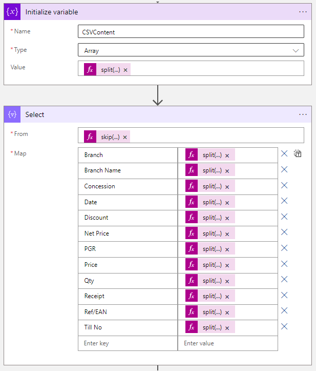 Remove Blank Column In CSV With Azure Logic App remove-blank-column-in-csv-with-azure-logic-app