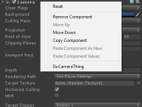 Unity3d Tutorial Menu Items