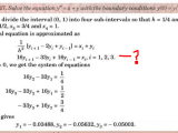 How To Solve The Boundary Value Problem Using Finite Difference Method