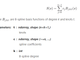 Python Absurd Condition On B Spline Function From Scipy Stack Overflow