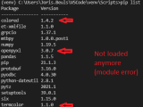 Python Modulenotfounderror No Module Named Termcolor Stack Overflow