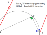 Basic Elementary Geometry Problem Mathematics Stack Exchange