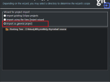 Cannot Import Local Git Into Eclipse To Create A New Project Throws