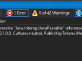 Xamarin Error Java Interop Ijavapeerable Stack Overflow
