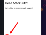 Angular Where Is The Stackblitz Console Stack Overflow