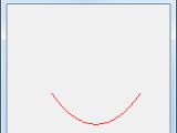 Java How Can I Draw A Curved Line Segment Using Quadcurve2d Double