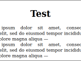 Vertically Aligning Html Paragraphs To Cleared Floats With Css Stack