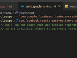 Android React Native 0 71 Plugin With Id Com Facebook React Not