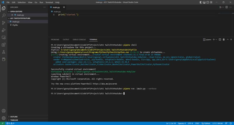 Python Pipenv Run Does Not Execute Py File Error Reading Broker Pipe - Best Space Images in 8K