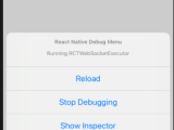 React Native Debug Js Remotely Is Not Showing On Ios Simulator