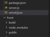 Node Js Error While Deploying Node Js Application To Vercel Stack